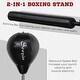 Soozier Free Standing Speed Bag, Adjustable Boxing Bag with Stand ...