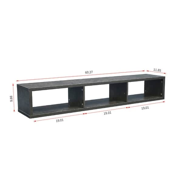 Shallow Floating TV Console - On Sale - Bed Bath & Beyond - 35541614