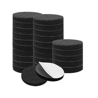 27pcs Felt Pads Round Dia 7/8" Self Stick Anti-scratch Pads Reduce ...