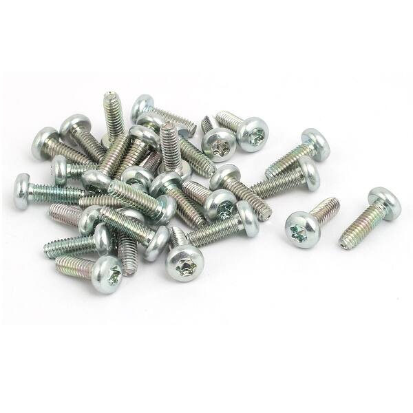 M4x12mm Pan Head Torx Socket Triangle Thread Self Locking Screw Bolt ...