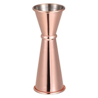 1oz/2oz Stainless Steel Cocktail Jigger Shot Glass Measuring Cup - 12cm ...