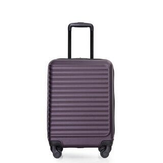 Luggages Hardside Expandable ABS Lightweight Suitcase, Travel Carry On ...
