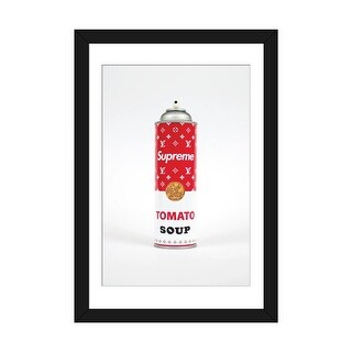 iCanvas "Supreme Louis Vuitton Soup Spray Paint Can" by Antonio Brasko ...
