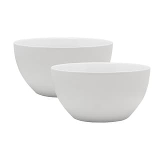 Everyday White Set of 2 Deep Serve Bowls - Bed Bath & Beyond - 40460120