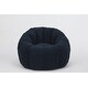 High-Density Foam Teddy Bean Bag Lounge Chair with Armrests - Bed Bath ...