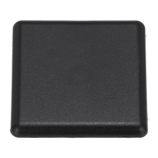 Standard Plastic Square Aluminum Extrusion End Cap Black 40x40mm 24pcs ...