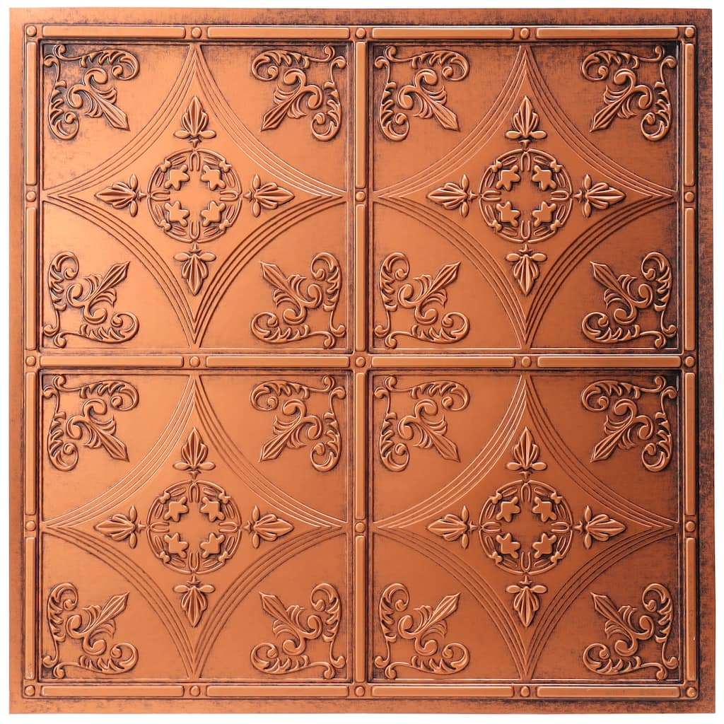 uDecor Terrace 24-inch Ceiling Tiles (Pack of 10) - On Sale - Overstock ...
