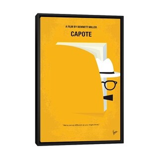 iCanvas "Capote Minimal Movie Poster" by Chungkong Framed Canvas Print ...