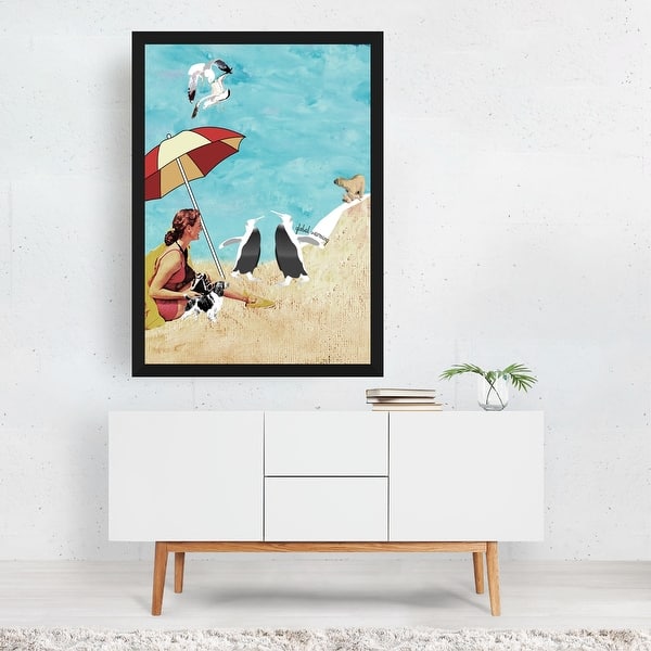 Global Warming Collage Animals Bird Birds Travel Art Print/Poster - Bed Bath & Beyond - 34898434