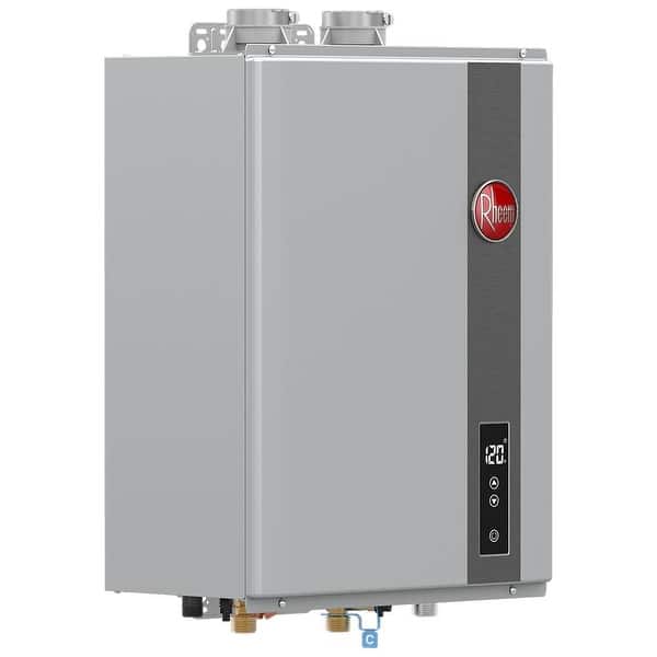 Rheem RTGH-90DVLN-3 Super High Efficiency Condensing Indoor Tankless ...