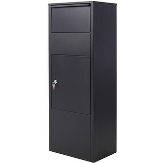 Mail Drop Box with Lockable Storage Compartmen - Bed Bath & Beyond ...