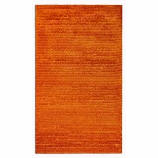 2' x 8' Orange Modern Shimmery Runner Rug - Bed Bath & Beyond - 35281746