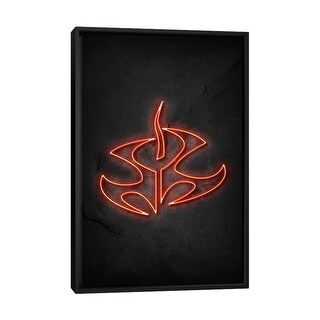 iCanvas "Hitman Neon" by Durro Art Framed Canvas Print - Bed Bath ...