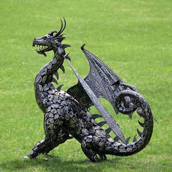 Dragon Statue with Open Wings - Bed Bath & Beyond - 26283487
