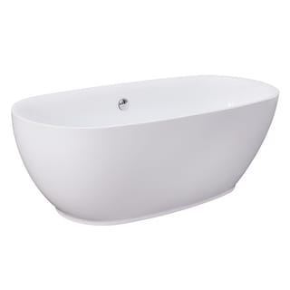Kingston Brass Modern Double Ended 67-inch Freestanding Acrylic Bathtub ...