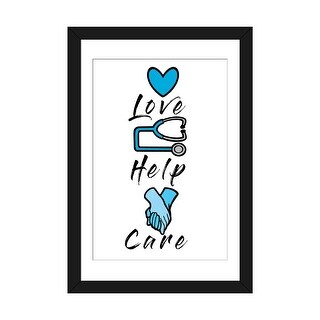 iCanvas "Love Help Care" by Marcus Prime - Bed Bath & Beyond - 37412586