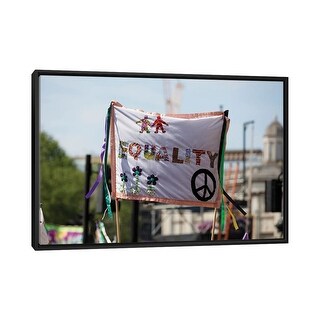 iCanvas "An Equality Banner At A Feminist Protest March" by ...