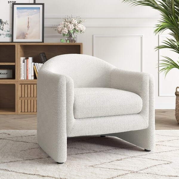 Upholstered Barrel Accent Chair Low Back Arm Chair On Sale Bed Bath Beyond 41467508