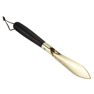 Garden Trowel Transplanter Trowel Pointed Shovel with Depth Marker Gold ...