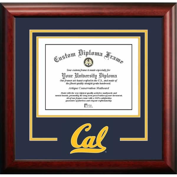 University of California, Berkeley 11w x 8.5h Spirit Diploma Frame ...