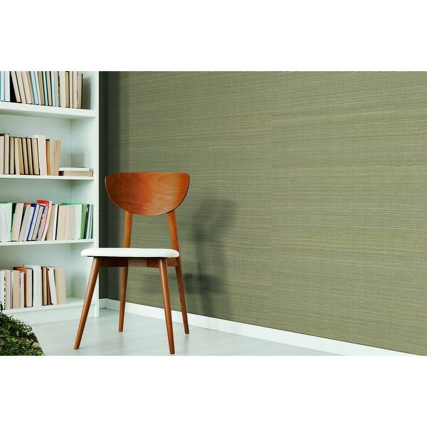 Lomita Abaca Weave Blacks Wallpaper - Bed Bath & Beyond - 31593200