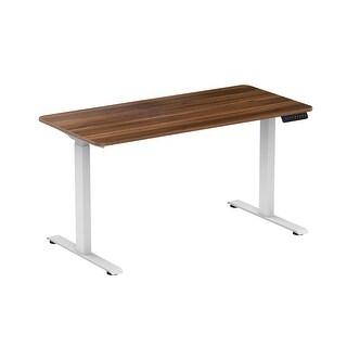 Electric Standing Desk with Dual Motors, Height Adjustable Sit Stand ...