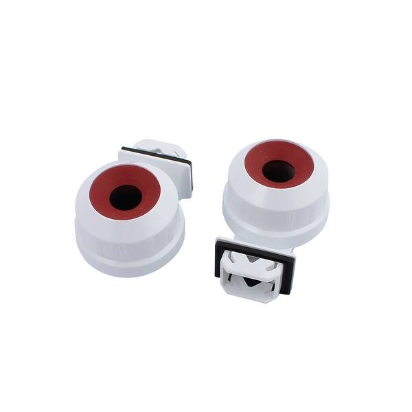 2 Pcs G13-F41-3 Waterproof Lamp Base Socket G13 Light Holder White ...