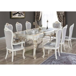 Nikdale Traditional Dining Room Table For 8 People - Bed Bath & Beyond ...