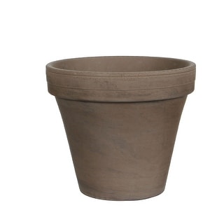 Stan Medium Terracotta Grey Basalt Pot -A - Grey - Bed Bath & Beyond ...