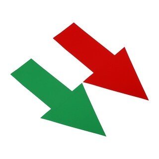 24Pcs Directional Arrow Sticker, 12" Arrow Removable Adhesive Decals ...