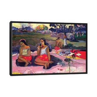 iCanvas "Nave Nave Moe (Sacred Spring), 1894" by Paul Gauguin Framed ...