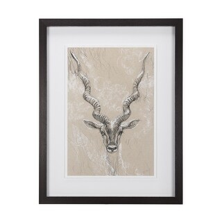 Sketch of Animal III (Antelope) Framed Art Print - Bed Bath & Beyond ...