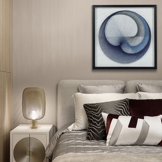 HUJI Blue Shattered Porcelain Shadow Box Wall Decor - On Sale - Bed ...