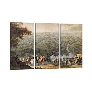 iCanvas "The Battle Of Poltava, 1709" by Pierre-Denis Martin 3-Piece ...