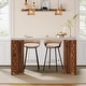 Home Bar Unit, 55.12-Inch Bar Table - 55.12" L x 19.69" W x 35.83" H ...