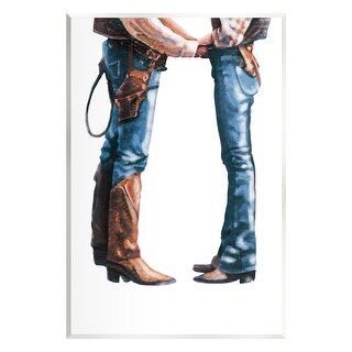 Stupell Country Cowboy & Cowgirl Wall Plaque Art Design by Marcus Prime ...