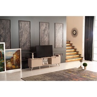 Denver 67-inch Mid-century TV Console - Bed Bath & Beyond - 34131785