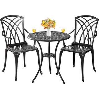 Patio Sets Cast Aluminum Table and Chairs All Weather hair - Bed Bath ...