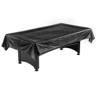 Hathaway 8-ft Black Unfitted Billiard Table Cover - Bed Bath & Beyond ...