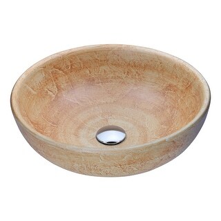 Sataua Series Vessel Sink in Creamy Beige - Bed Bath & Beyond - 30527093