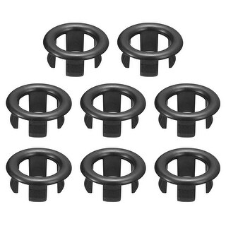 8Pcs 25.1mm Sink Trim Overflow Cover Ring Hole Insert in Round Caps ...