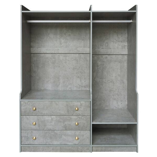 open cupboard