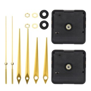 2Set Quartz Clock Movement Kit 1/2" Shaft for 2-3mm Clock Dial Thick ...