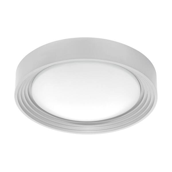Eglo Ontaneda 1 Integrated LED Ceiling Light with Chrome and White ...