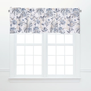 Braganza Blue Bell Valance S/2 - Bed Bath & Beyond - 38215426
