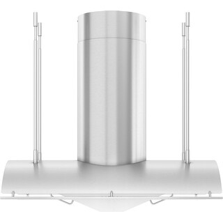 Zephyr CTP-E36CSX Trapeze 200 - 1000 CFM 36" Wide Island Range Hood ...