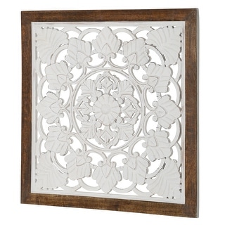 square wall medallion