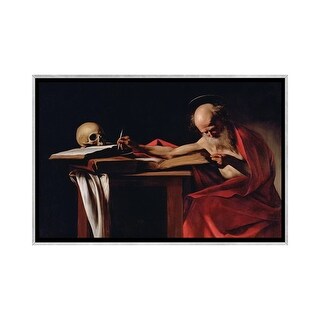iCanvas "St Jerome Writing, c.1605 " by Michelangelo Merisi da ...