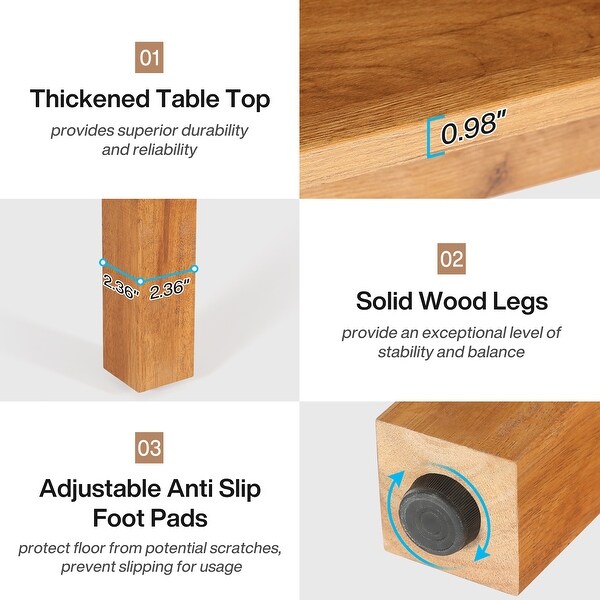Floor level dining table store