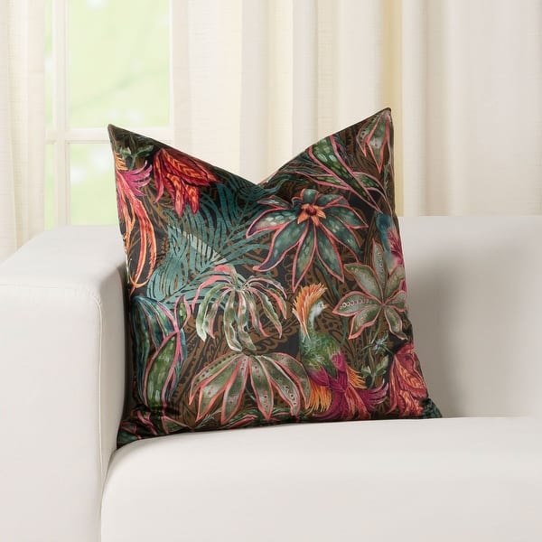 Smithsonian Les Plumes Velvet Throw Pillow - Bed Bath & Beyond - 36245563